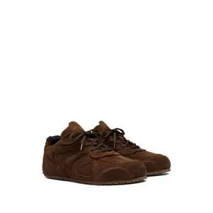 Axel Arigato Suede Panelled Trainers - Brown