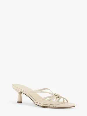 AeydĒ Abby Leather Sandals - Multicolor
