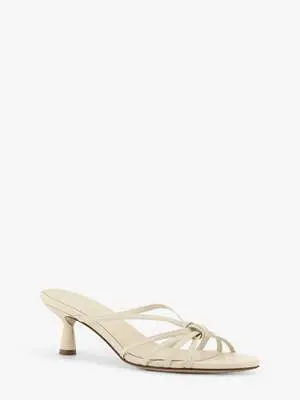 AeydĒ Abby Leather Sandals - Multicolor