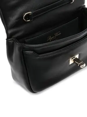 ROGER VIVIER Viv Choc Mini Leather Crossbody Bag