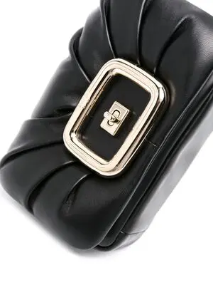 ROGER VIVIER Viv Choc Mini Leather Crossbody Bag