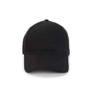 Saint Laurent Cotton Baseball Cap - Black