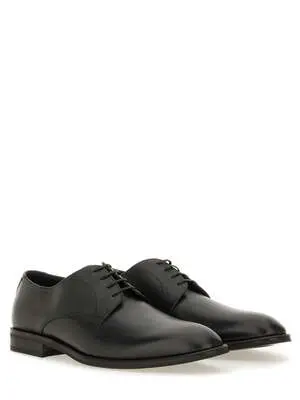BOSS Leather Derby Lace-up Shoes