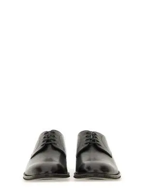 BOSS Leather Derby Lace-up Shoes