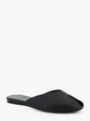 JUDE Date Flat Leather Sandals - Multicolor