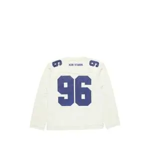 Acne Studios Cotton Jersey Sweatshirt With Number Print