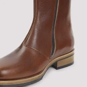 Our Legacy Camion Boots Leather Zip-up Ankle Boots