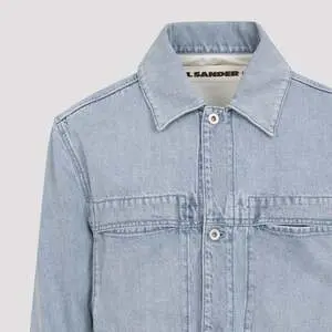JIL SANDER Cotton Denim Jacket
