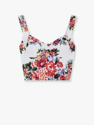Dolce & Gabbana Bustier Top - Multicolor