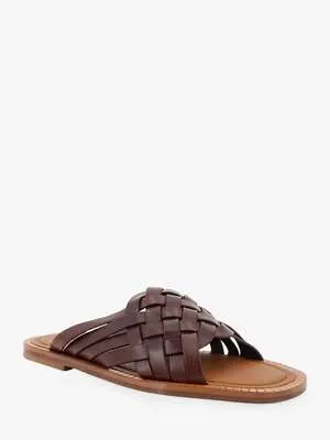 Miu Miu Braided Leather Sandals - Multicolor