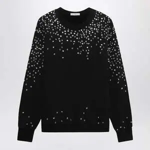 1989 STUDIO Crew Neck Sweatshirt With Crystal Embellishments