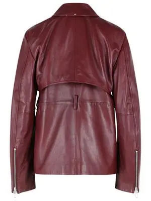 Sportmax Two-piece 'tenzone' Nappa Leather Set