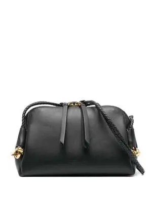 Bottega Veneta Leather Clutch With Top Zip