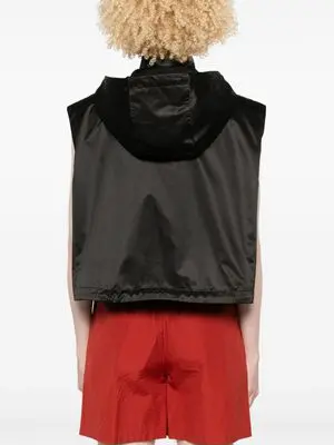 Fendi Hooded Zipped Vest - Multicolor