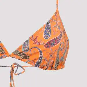 Etro Paisley Print Triangle Bikini - Multicolor