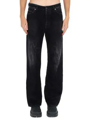 Balenciaga Deconstructed Jeans - Black
