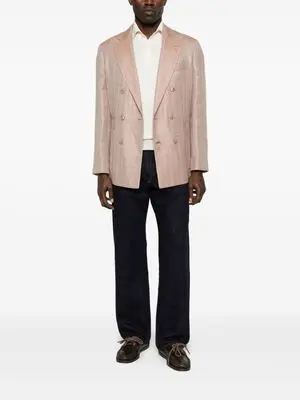 Brunello Cucinelli Double-breasted Jacket - Multicolor