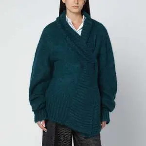 Dries Van Noten Oversized Mohair-blend Sweater - Multicolor