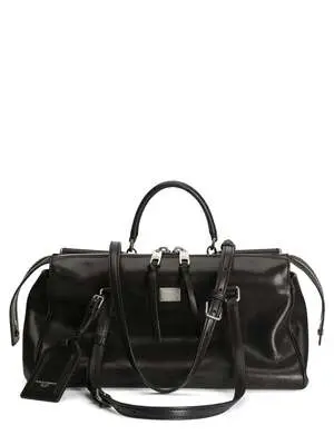 Dolce & Gabbana Victory Leather Bag - Black