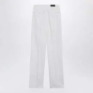 LEMAIRE High-waisted Straight-leg Jeans - White