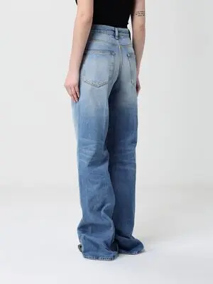 Gucci Distressed Wide-leg Jeans - Blue
