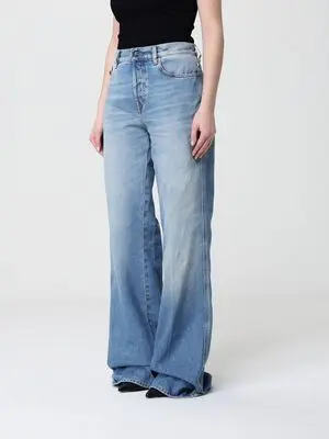 Gucci Distressed Wide-leg Jeans - Blue