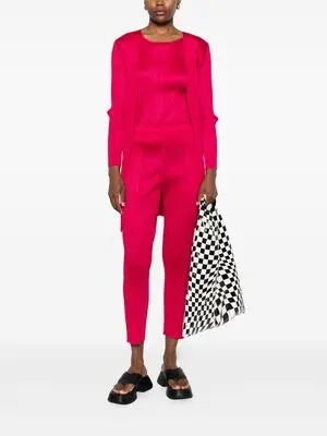 Issey Miyake Pleated Elastic Waist Trousers