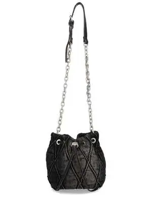 DIESEL® Charm-d Bucket S Bag - Black