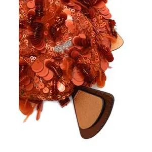 ANYA HINDMARCH Embellished Sequin Bucket Bag