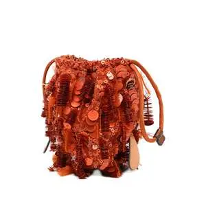 ANYA HINDMARCH Embellished Sequin Bucket Bag