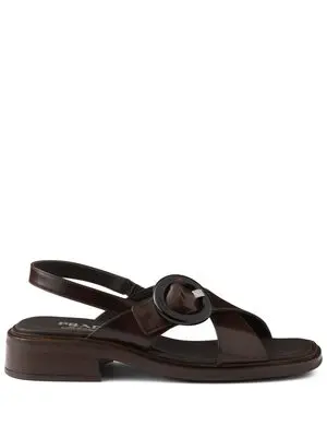Women's Prada Leather Sandals