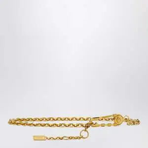 Versace Safety Pin Chain Belt - Silver