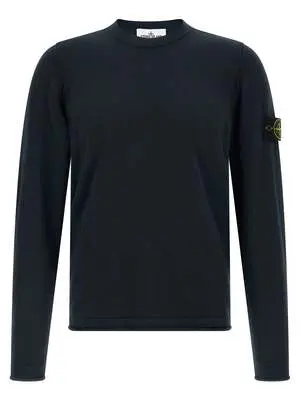 Stone Island STONE ISLAND 5100052 Crew Neck Long Sleeve Sweater Blue