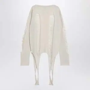 Rick Owens Distressed Wool Sweater