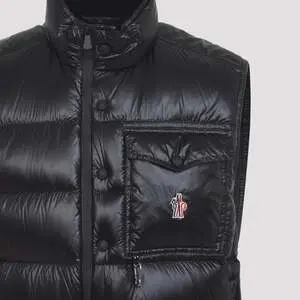 Moncler Padded Gilet - Black