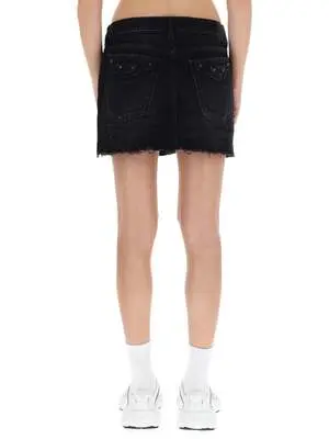 Balenciaga City Miniskirt - Black