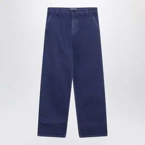 Miu Miu Gabardine Trousers - Blue