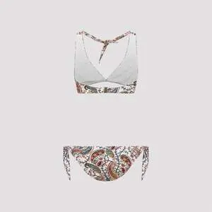 Etro Halterneck Paisley Print Bikini - Multicolor