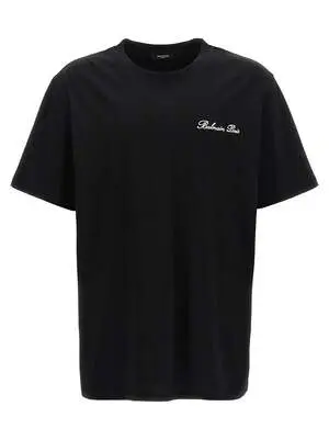 Balmain Signature' T-shirt - Multicolor