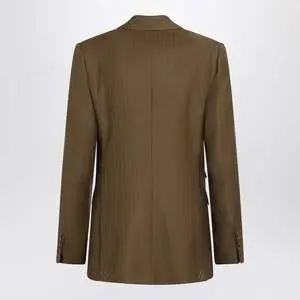 Burberry Single-breasted Wool And Mohair Jacket