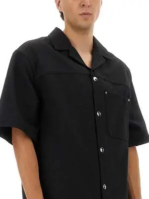 Gucci Gg Jacquard Shirt - Black