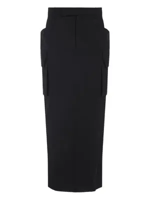 Rick Owens Cotton Cargo Skirt - Multicolor