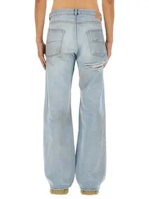 Balenciaga Deconstructed Jeans - Blue