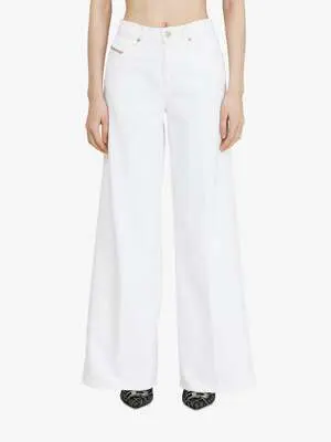 DIESEL® Cotton Blend Flared Trousers