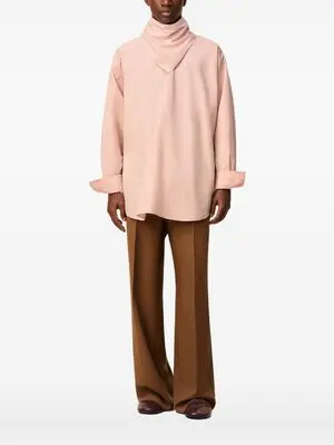 AMI Paris Cotton Bandana Collar Shirt - Multicolor