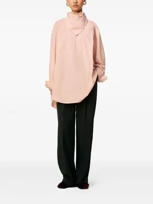 AMI Paris Cotton Bandana Collar Shirt - Multicolor