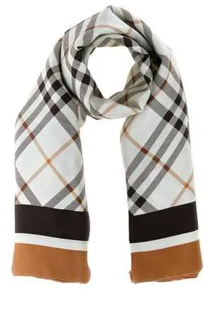 Burberry Printed Silk Foulard - Multicolor