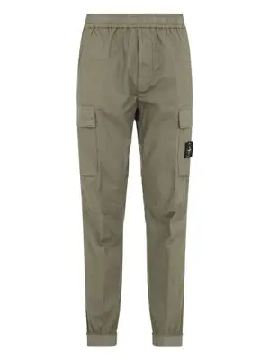 Stone Island Cargo Trousers - Green