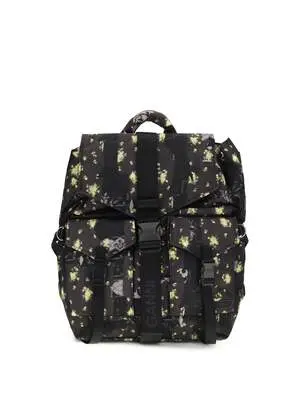 GANNI Re-tech Nylon Print Backpack - Multicolor