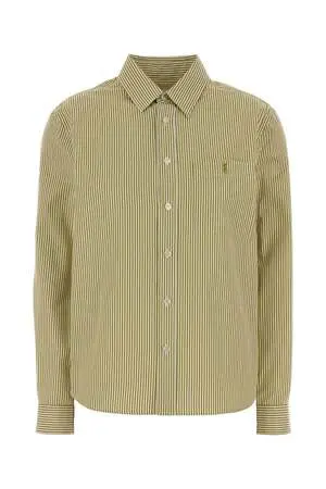 Saint Laurent Embroidered Poplin Shirt